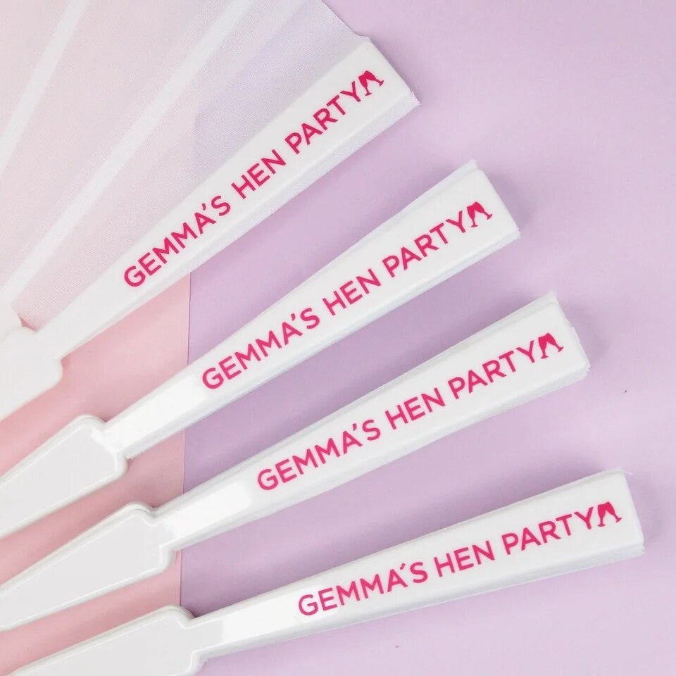 Hen Do Fans – Lottie Louise Designs